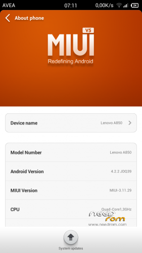 MiUi V5 3.11.29 (Stable,Actual) | [Custom] add the 12/20/2013 on Needrom
