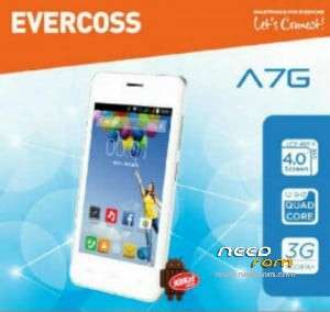 EVERCOSS A7G tested | [Custom] add the 05/08/2016 on Needrom