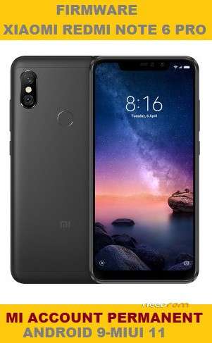FIRMWARE XIAOMI REDMI NOTE 6 PRO MI ACCOUNT PERMANENT | [Custom] add ...