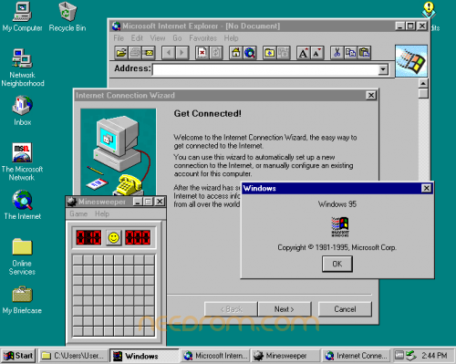 Windows 95 Retro Based Windows 10 By Mananpa ISO file | [Custom]-[Updated] add the 08/23/2025 on ...